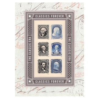 Classics Forever Stamps .. Unused US Postage Stamps .. Sheet of 6 ...